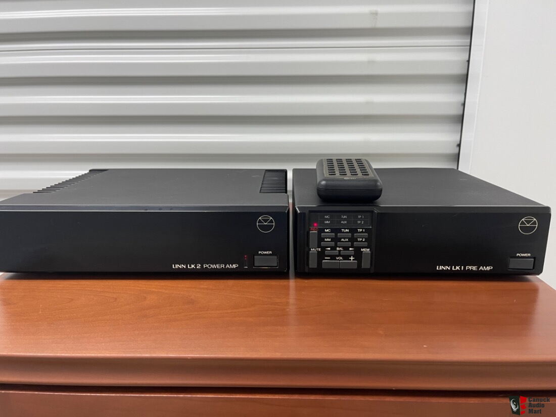 LINN LK1 Preamplifier. and LK2 Amplifier-Excellent! Photo #4076379 - US ...