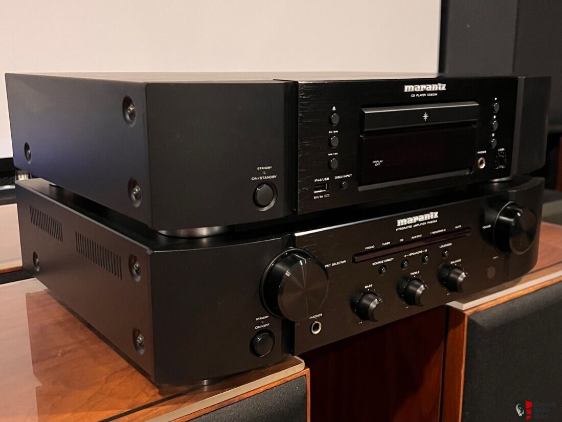 Marantz PM6004 Integrated amp and CD6004 CD Player Bundle Photo ...