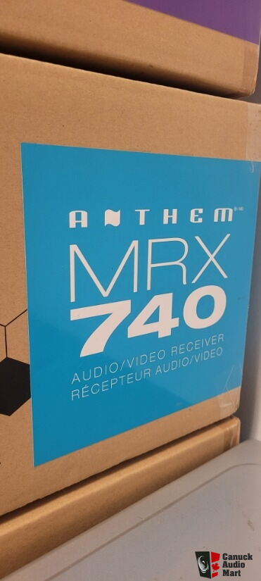 8K Anthem MRX 740 HDMI 2.1 ChromeCast 11 channel Processor Brand new in ...