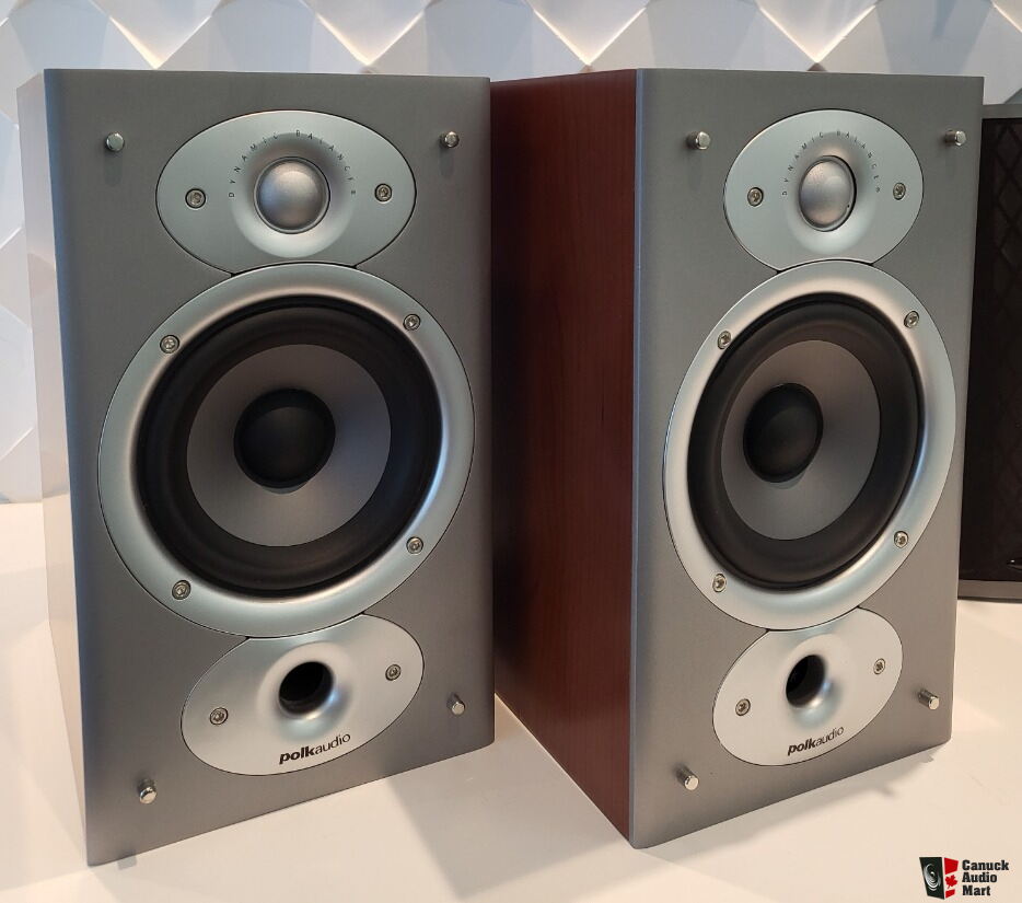 POLK AUDIO RTI4 Bookshelf Speakers, Pair (Cherry) Photo #4084926 ...