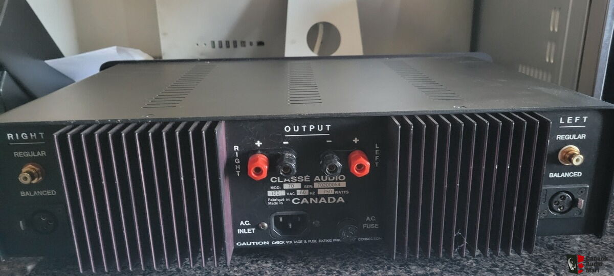 Classe 70 (Seventy Amplifier) 6/10 condition Photo #4086486 - Canuck ...
