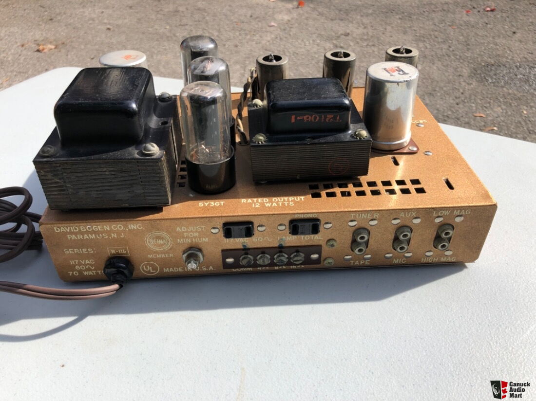 Bogen DB 110 Mono Tube Amp Photo #4087236 - Canuck Audio Mart
