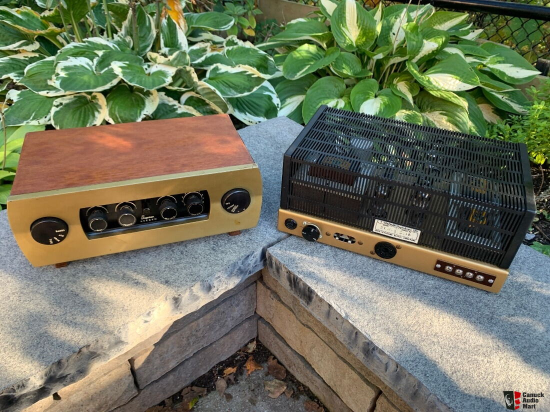 Chapman MODEL 305 vintage stereo tube pre-amp & power amplifier EL84 ...