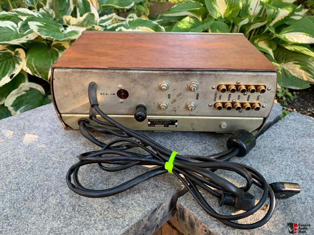 Chapman MODEL 305 vintage stereo tube pre-amp & power amplifier EL84 ...