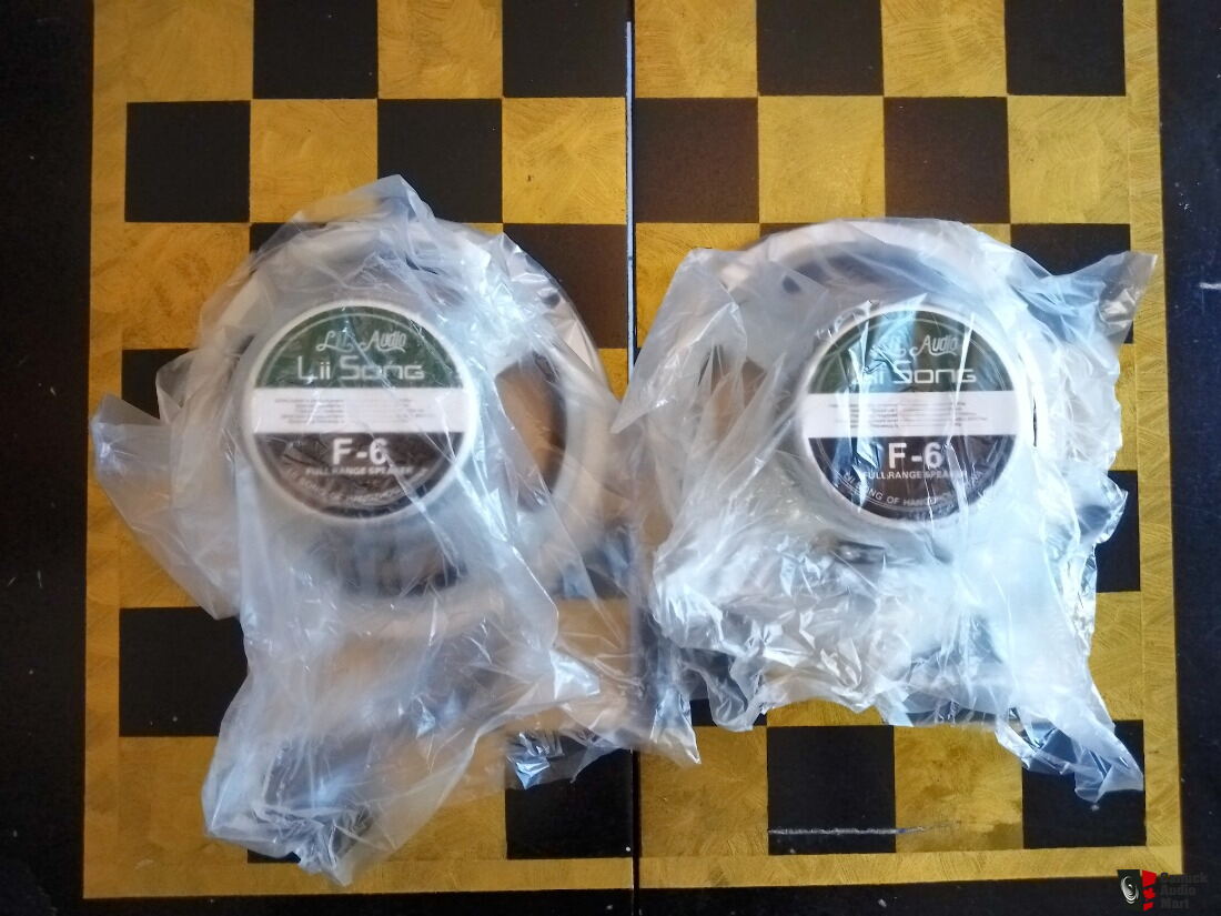 Brand New Pair of Lii Audio F6 6.5 Inch Full Range Speaker Drivers ...