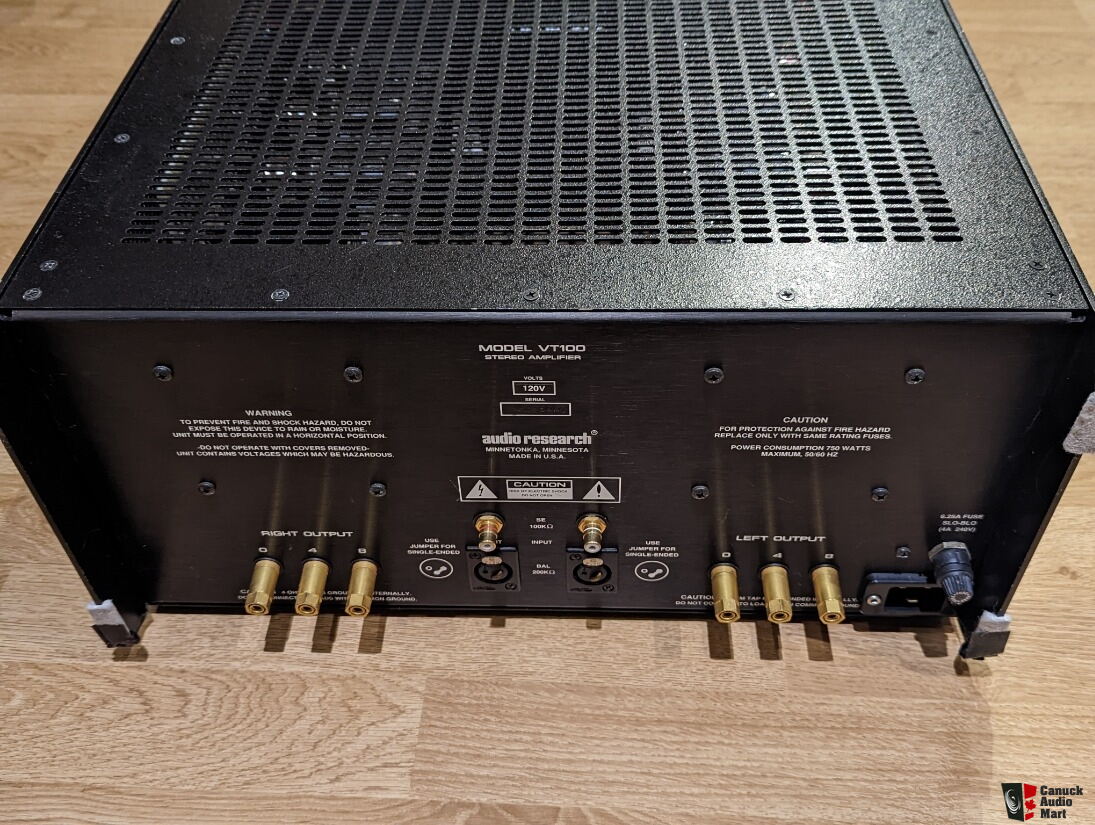 Audio Research VT-100 MK1 (Pending to Jay) Photo #4088977 - Canuck ...