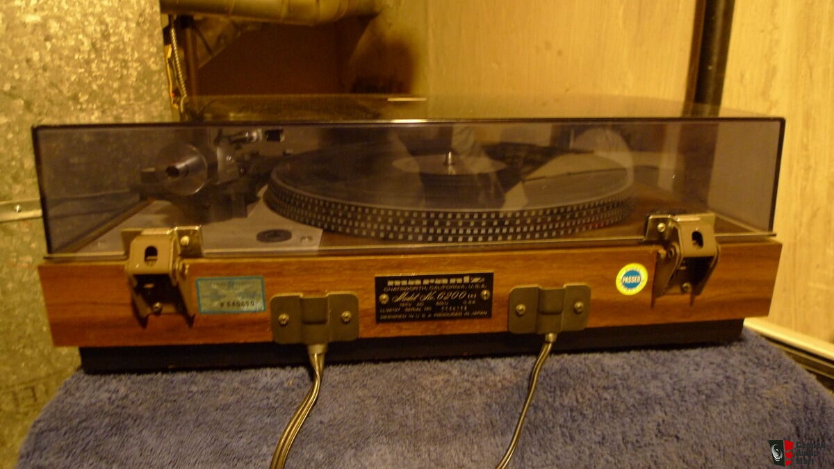 Up for sale is a Vintage Marantz 6200 Turntable Photo #4089218 - US ...