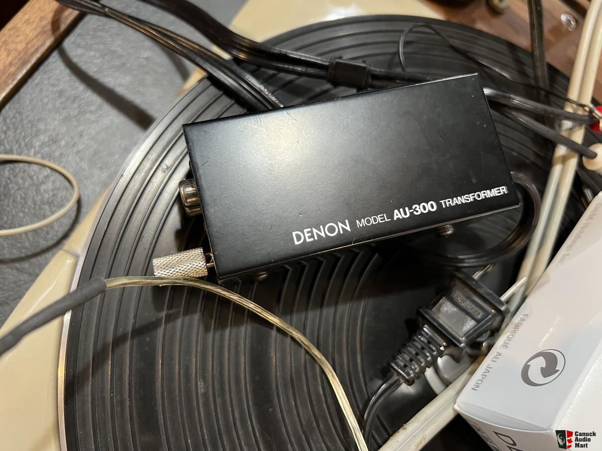 denon 103r cartridge in box+ denon au-300 transformer Photo #4089371 ...