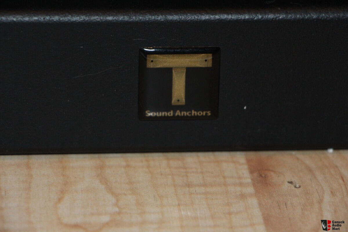 Sound Anchors 22 inch 3 post speaker stands (24' with spikes) Photo ...