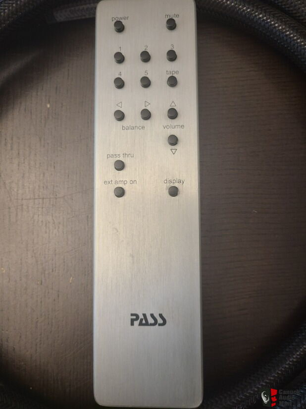 Pass Labs XP-20 with Revelation Audio umbilical Photo #4095039 - UK ...