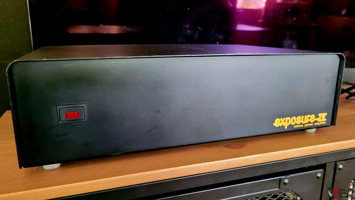 Exposure 4 amplifier. Refurbished Photo #4095374 - Canuck Audio Mart