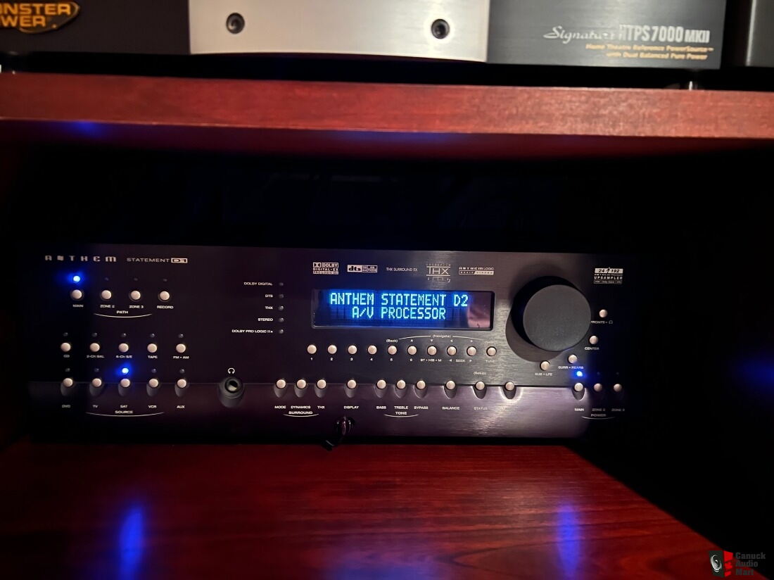 Anthem Statement D1 processor upgraded to D2 firmware For Sale - Canuck ...