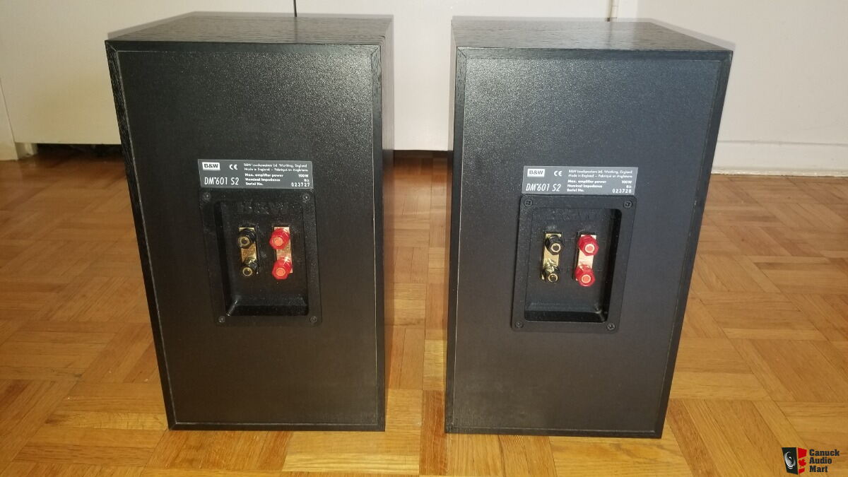Bowers & Wilkins B&W DM 601 S2 Speakers 100 Watts Photo #4096298 ...