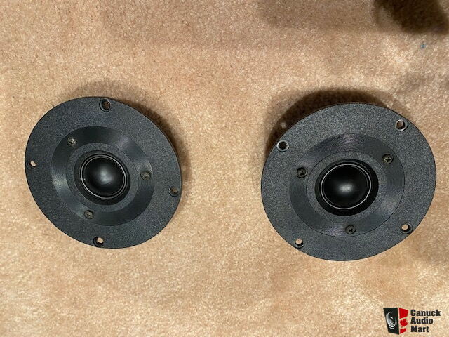 A pair of 1-inch Vifa tweeters model D25TG-00 6 ohms Photo #4099395 ...