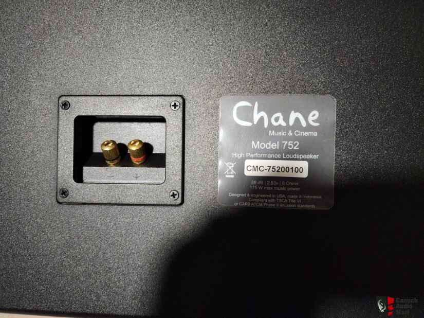 Chane Audio 752 MTM Center channel. Brand new Photo #4100096 - US Audio ...