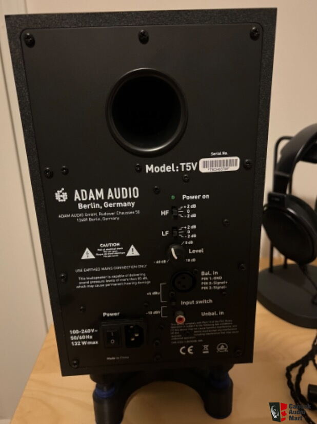Adam T5V Bookshelf AMT Studio Monitors Photo #4101305 - UK Audio Mart