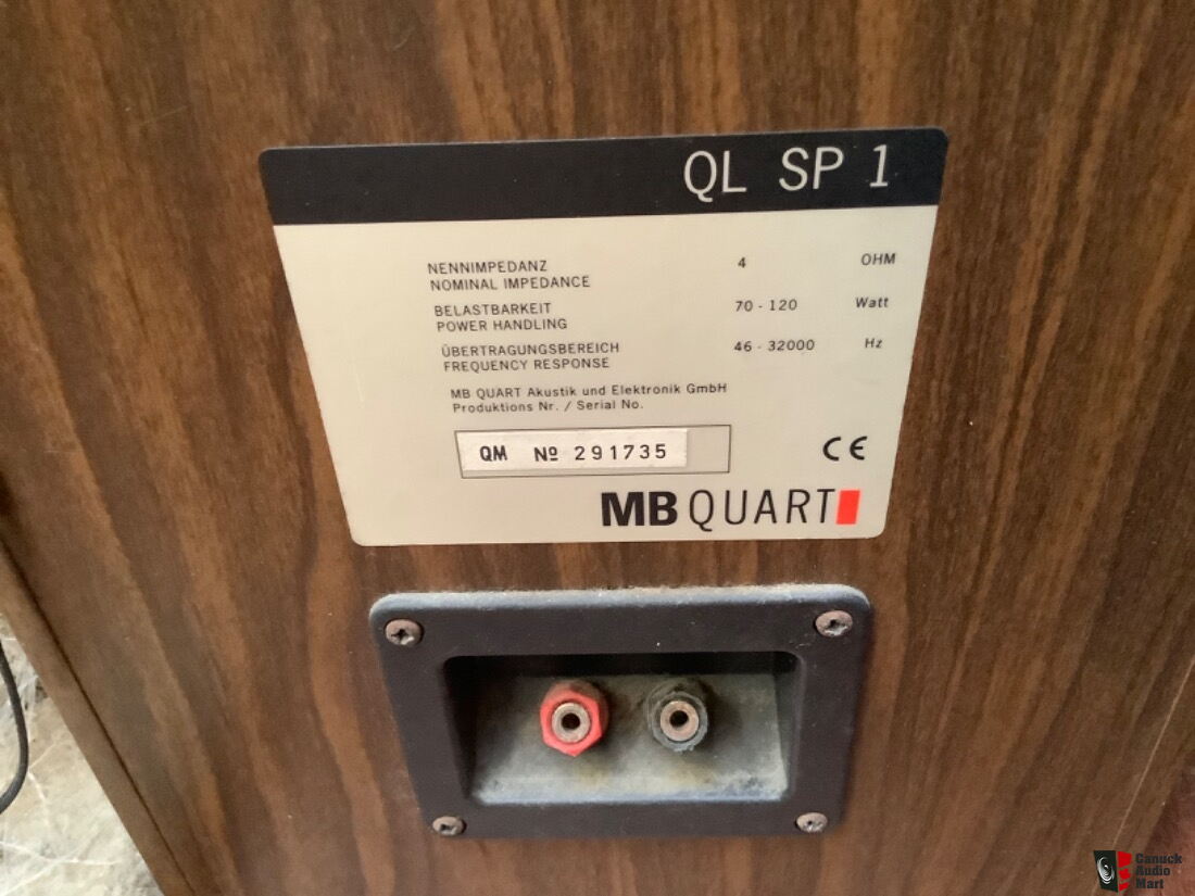 MB Quart Towers Model QL SP 1 Photo #4103950 - US Audio Mart