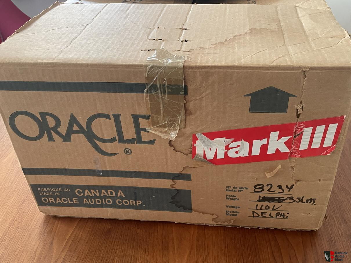 Oracle DELPHI mk3 Photo #4109605 - US Audio Mart