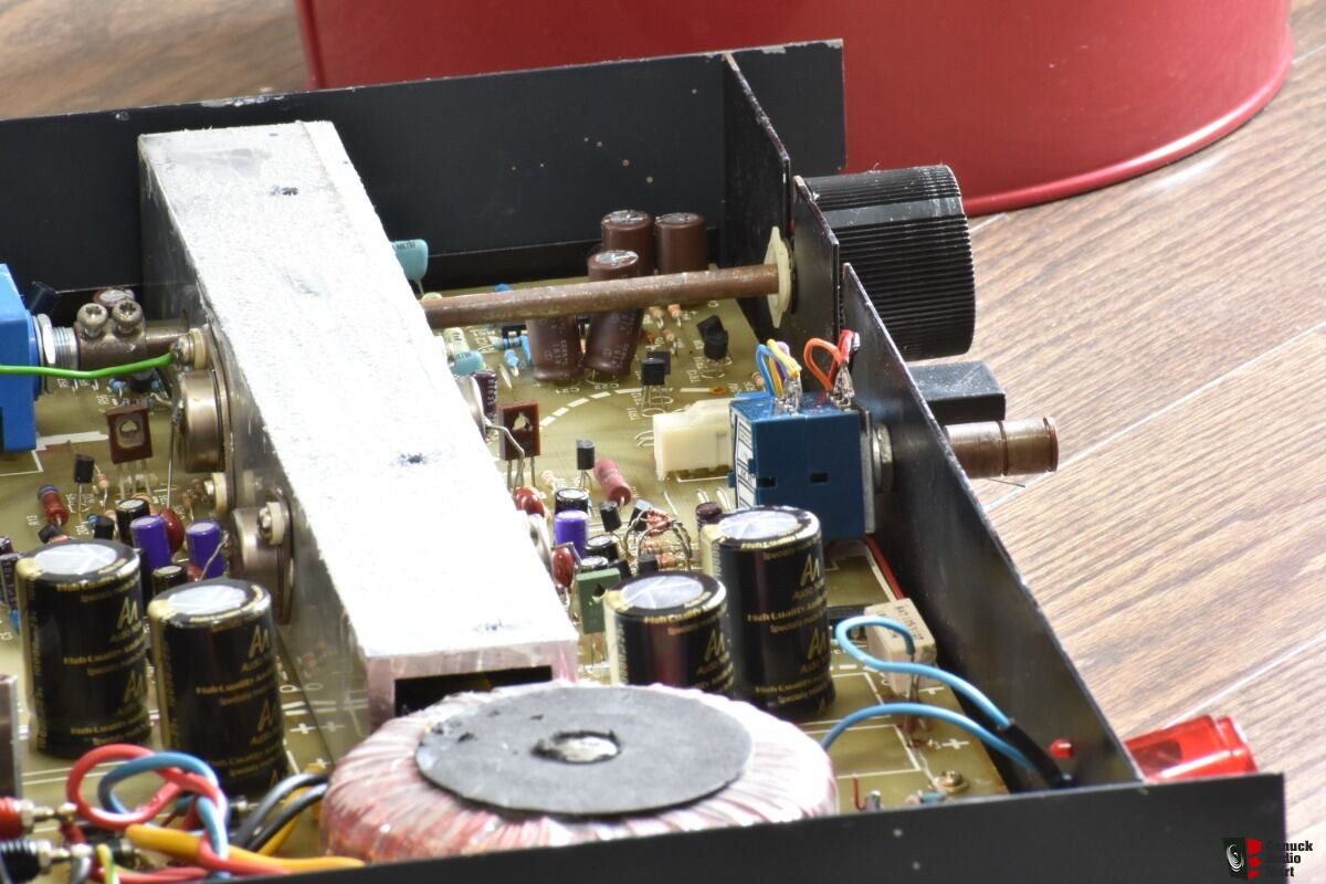British Musical Fidelity A1 Integrated Class A Amplifier Recapped