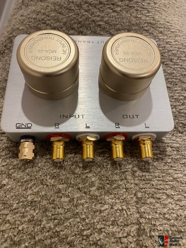 Pending sale. 1:20 MC Step-up Transformer Photo #4110022 - Canuck Audio ...