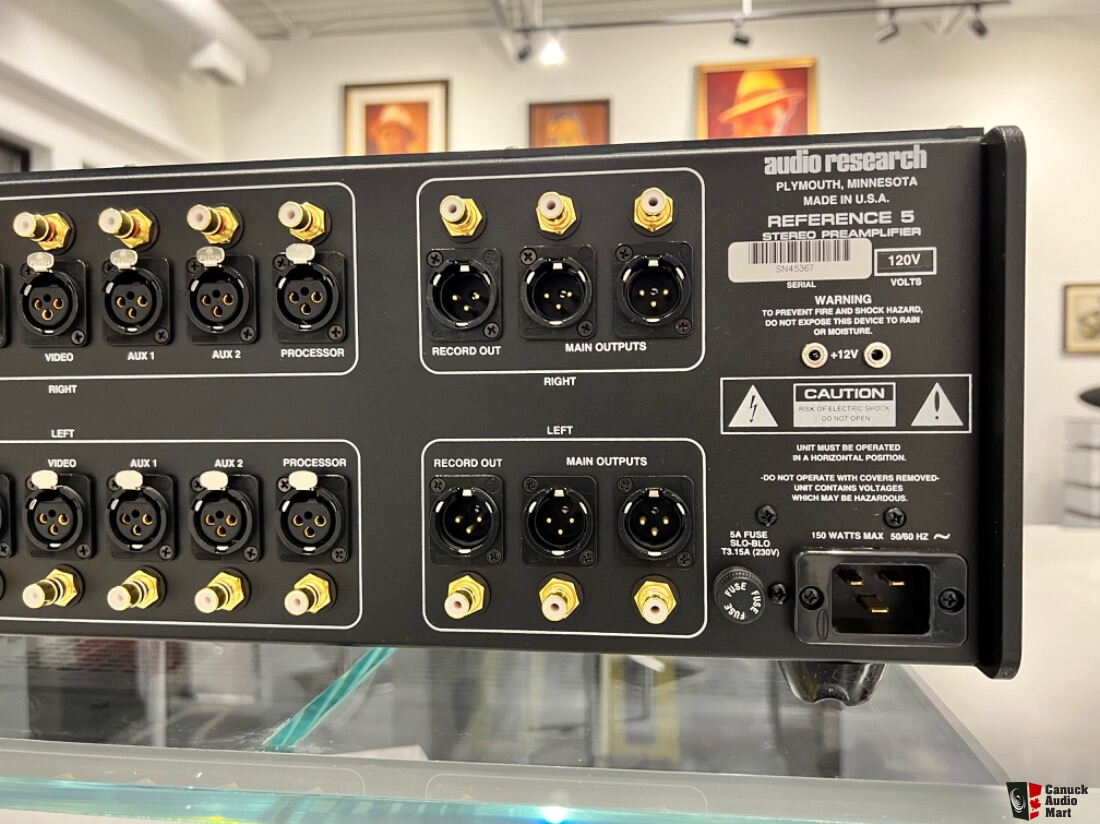 Audio Research REF 5SE Preamplifier. TENTATIVELY SOLD Photo #4110168 ...