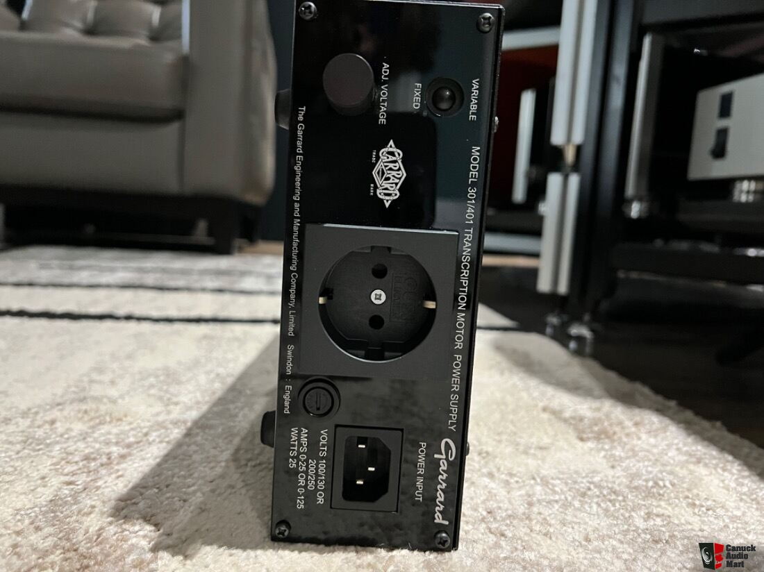 Power Supply for Gerard 301/401 turntable Photo #4111578 - US Audio Mart