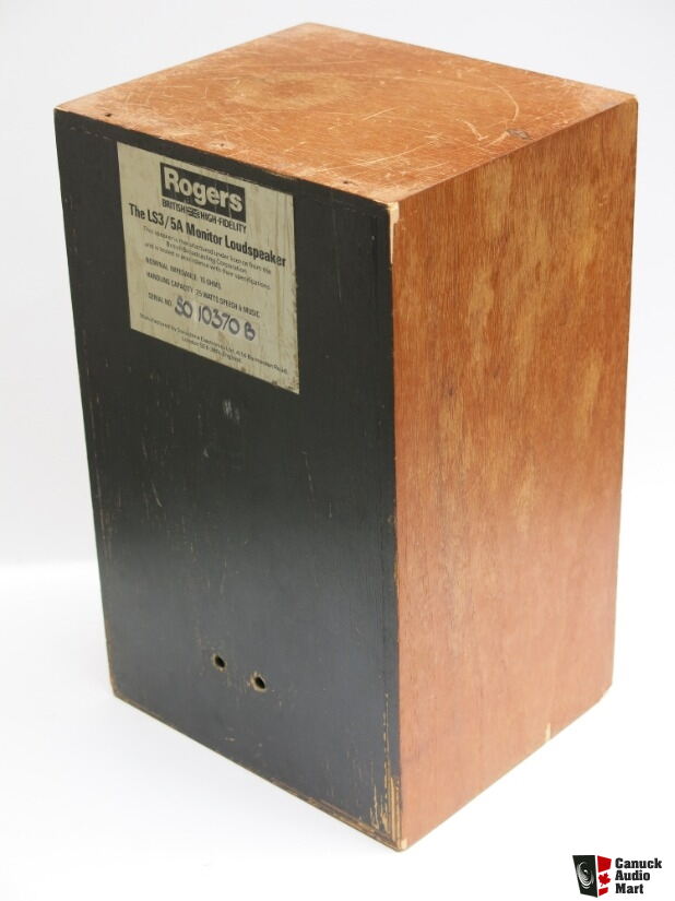 Single Rogers LS3/5A Speaker Swisstone Photo #4112001 - Canuck Audio Mart