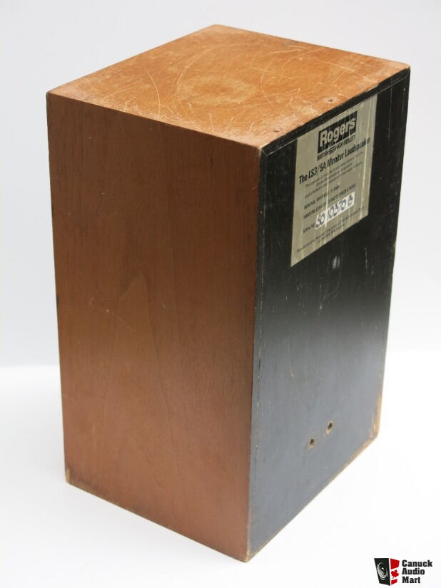 Single Rogers LS3/5A Speaker Swisstone Photo #4112001 - Canuck Audio Mart