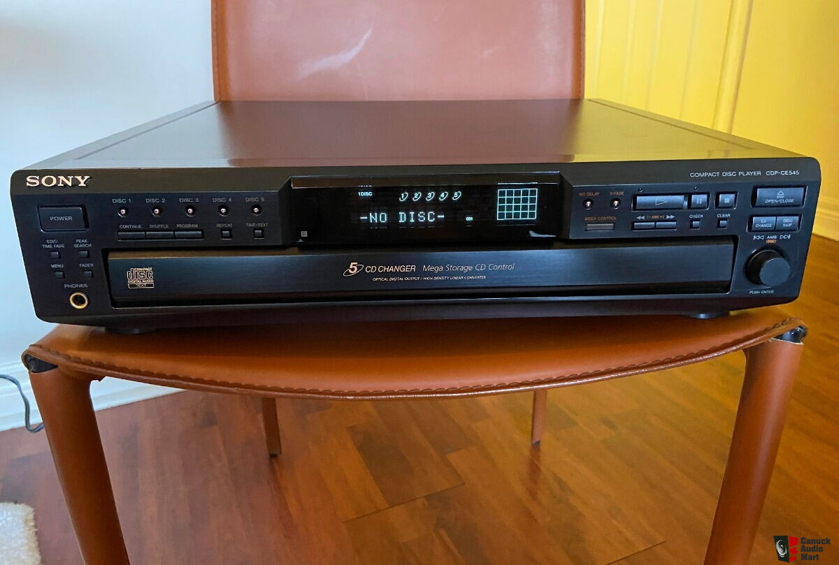 Sony cdp-ce 545 For Sale - US Audio Mart