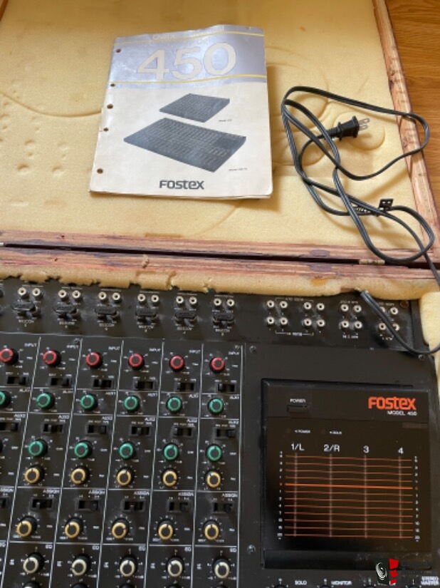 Fostex 450 Analog Recording Mixer Photo #4112556 - Canuck Audio Mart