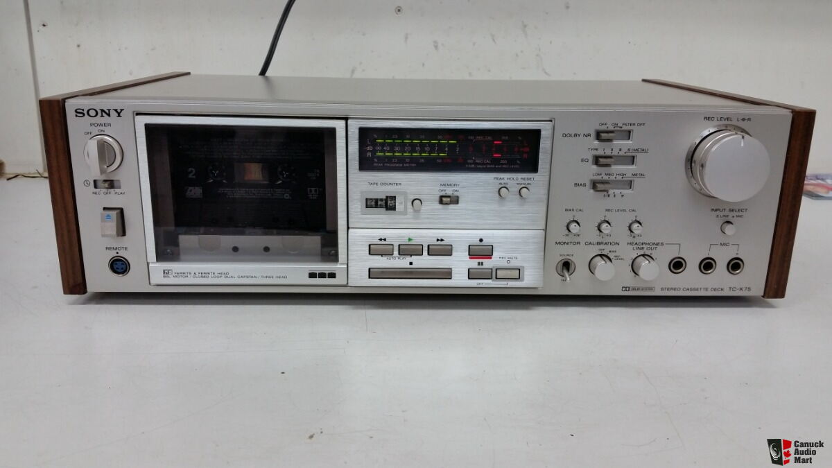 Sony TC-K75 Photo #4112854 - Canuck Audio Mart