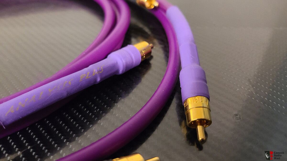 Analysis Plus Oval One Interconnect Cables. 2 Meters. RCA Photo ...