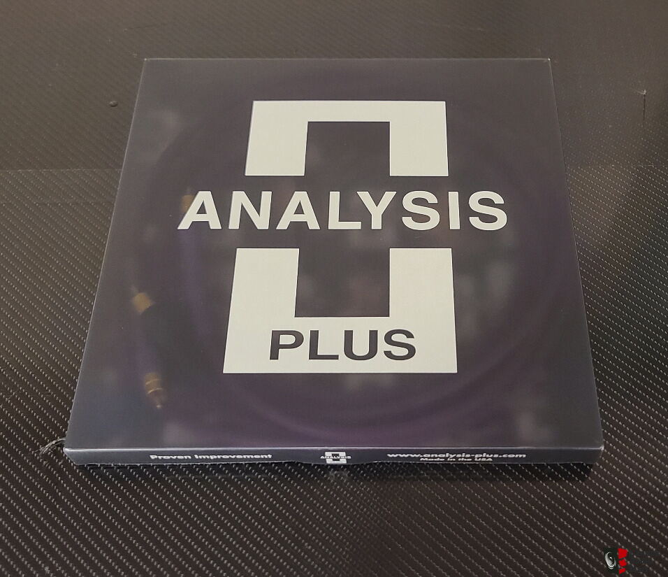 Analysis Plus Oval One Interconnect Cables. 2 Meters. RCA Photo ...