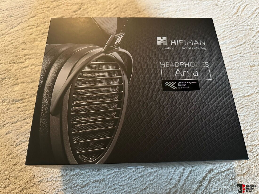 Hifiman Arya - Stealth Magnet Version + Audio Sensbility cables + "free ...