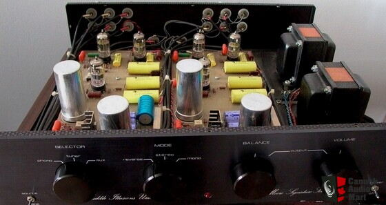 BRUCE MOORE SIGNATURE SERIES TUBES PREAMP....AUDIBLE ILLUSIONS URANUS 1 ...
