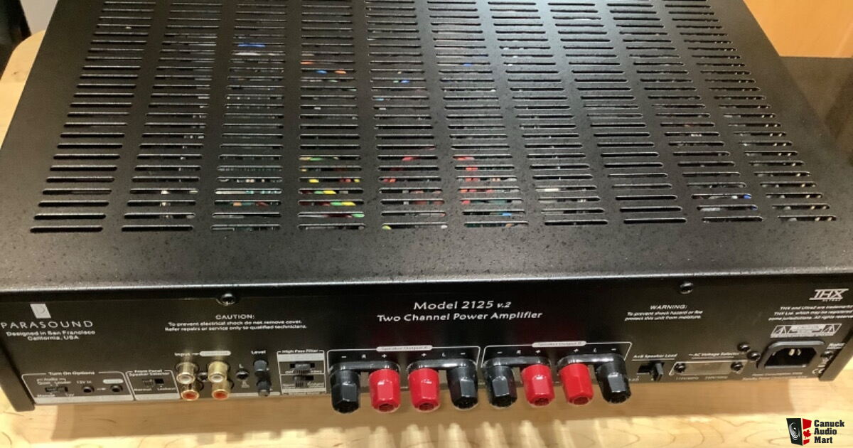 Parasound 2125 V.2 Power Amplifier Photo #4116832 - Canuck Audio Mart