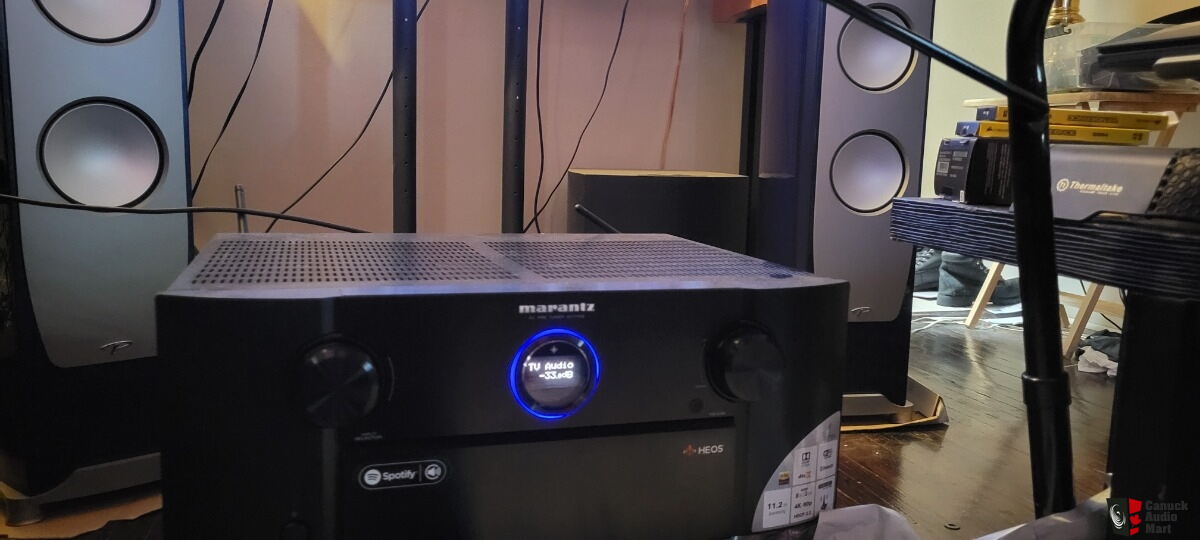 Marantz AV7703 11.2 Preamp Processor Dolby Atmos/Heos HiI REZ player ...