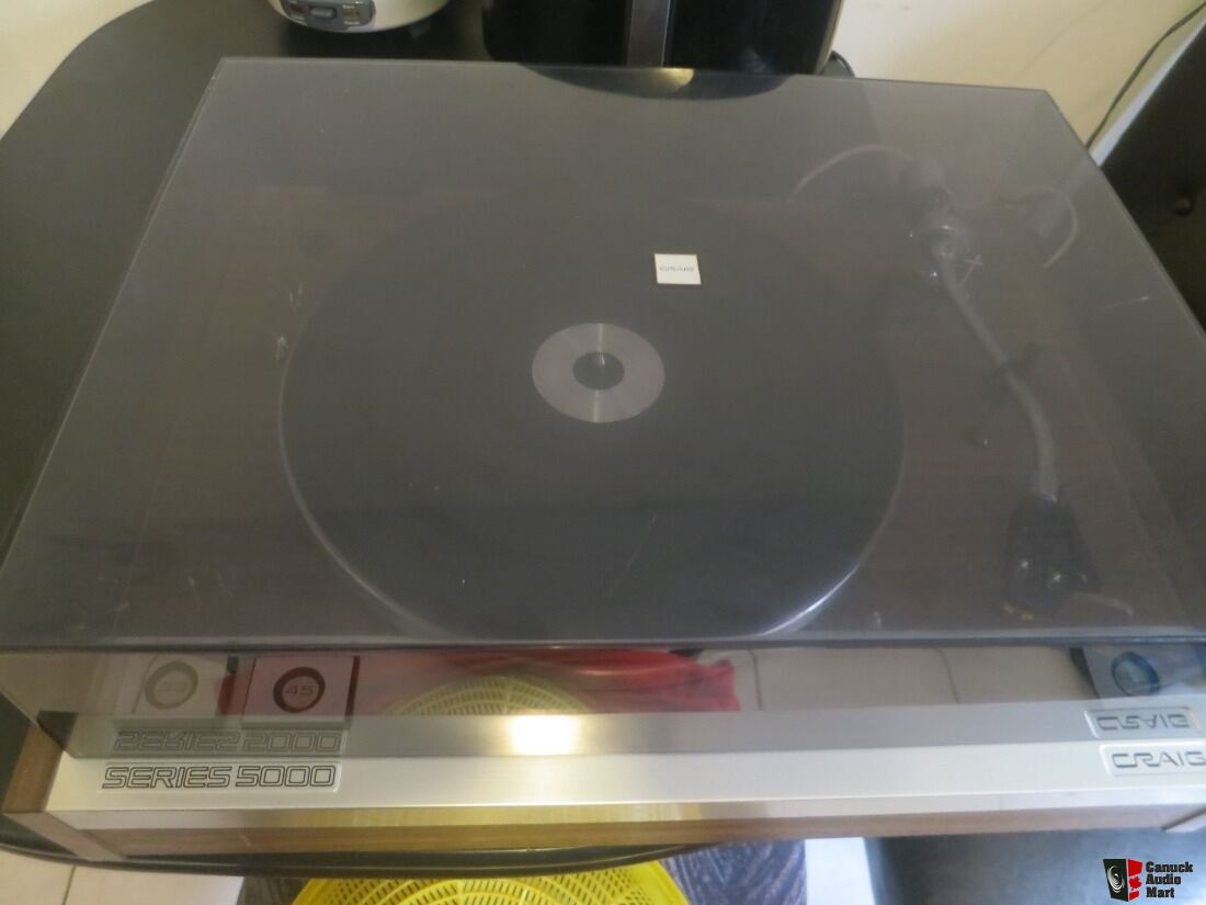 Craig Series 5000 Turntable -CEC ,Marantz Photo #4117030 - Canuck Audio ...