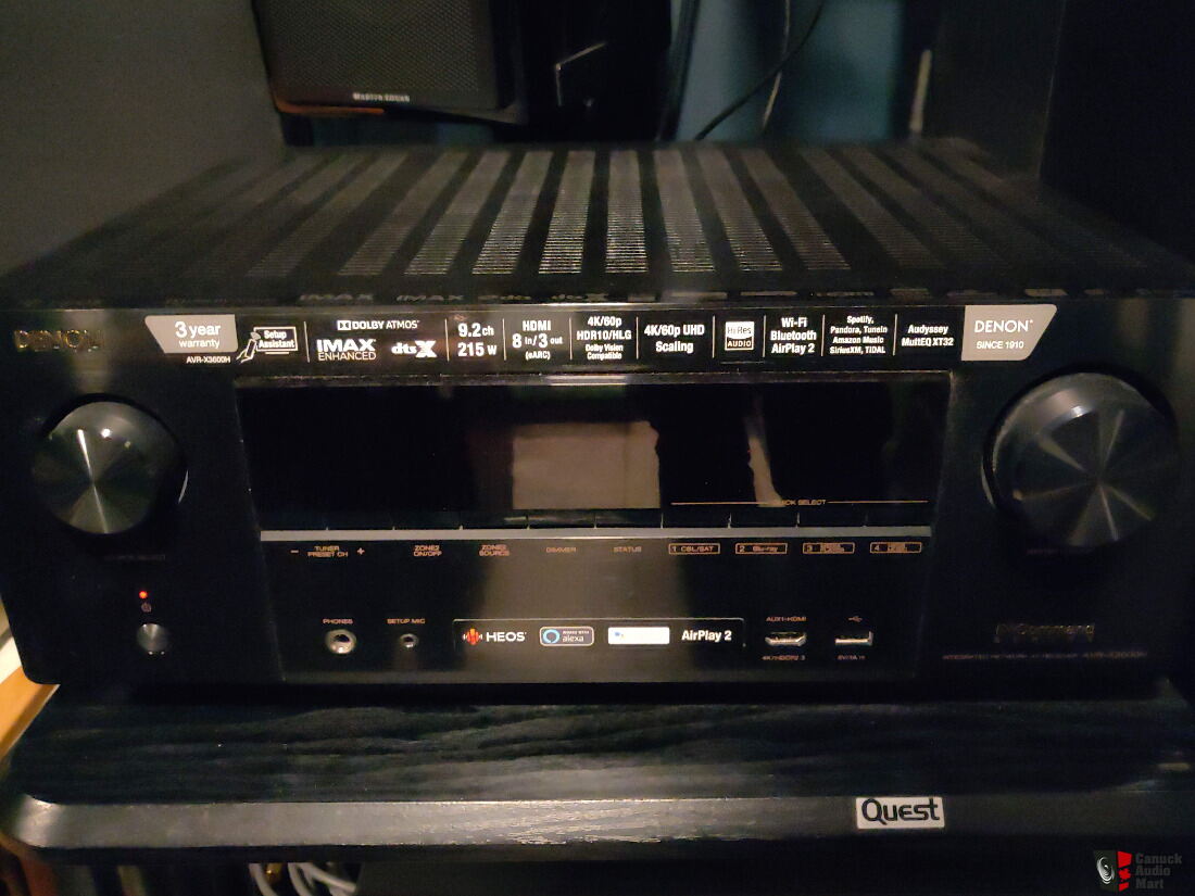 Denon AVR-X3600H For Sale - Canuck Audio Mart
