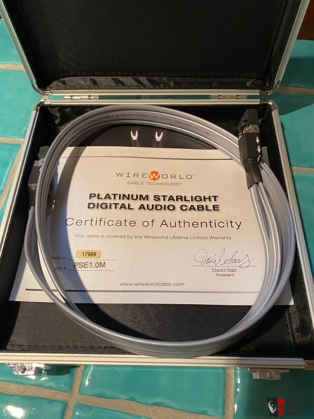 Ethernet cable wireworld Platinum starlight 8 Photo #4119402 - Canuck ...