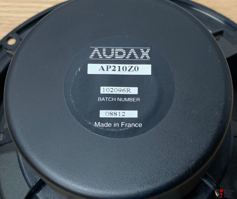 Audax AP210Z0 8" Woofers Photo #4119982 - US Audio Mart
