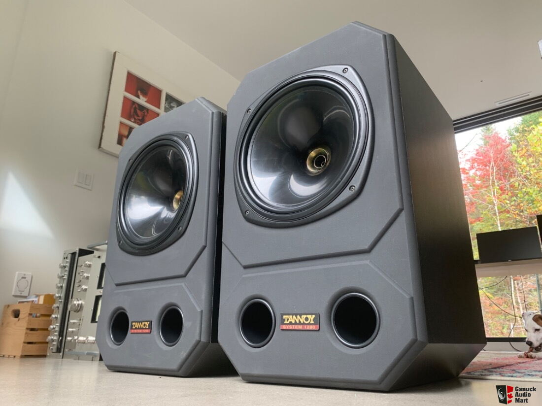 Tannoy System 1200, 12'' dual concentric studio monitors (350w, 95db ...
