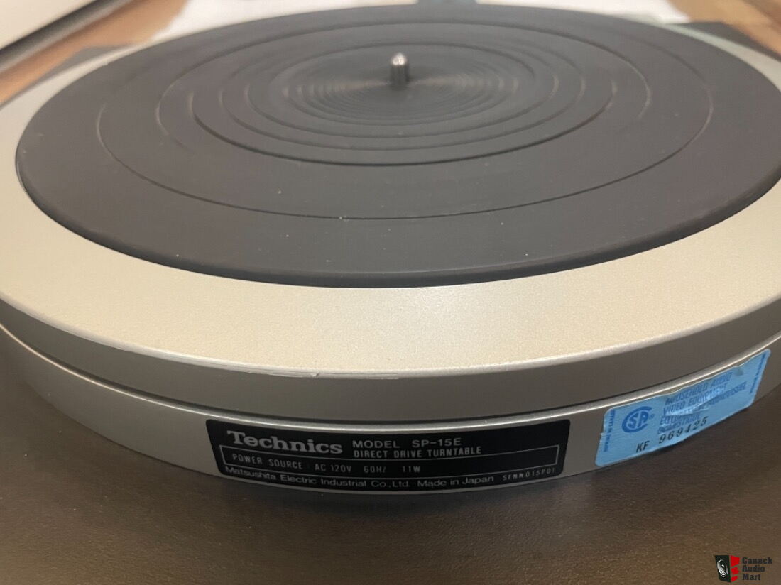 Reduce Technics SP-15 turntable one of top of the line Photo #4121597 ...