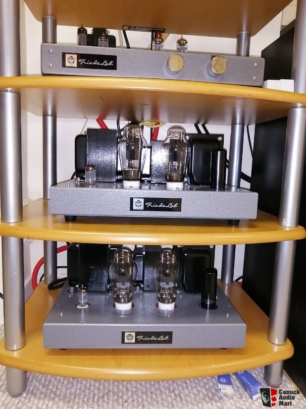 Triode Lab Au Pre with Phono - Tubes included ! - WILL SHIP !! Photo ...