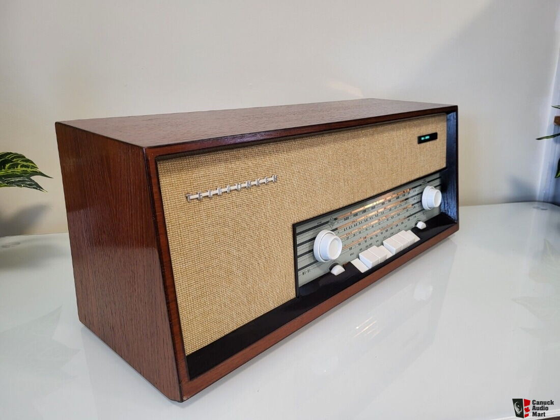 Telefunken Andante 5353 W Hi-Fi System. German Tube Radio Photo ...