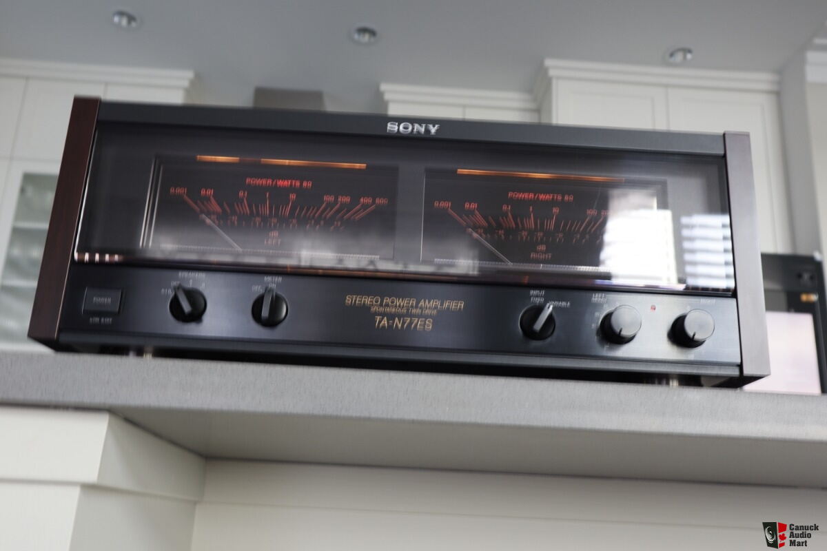 SONY TA-N 77 ES Power Amplifier in Mint Condition Photo #4122309 ...