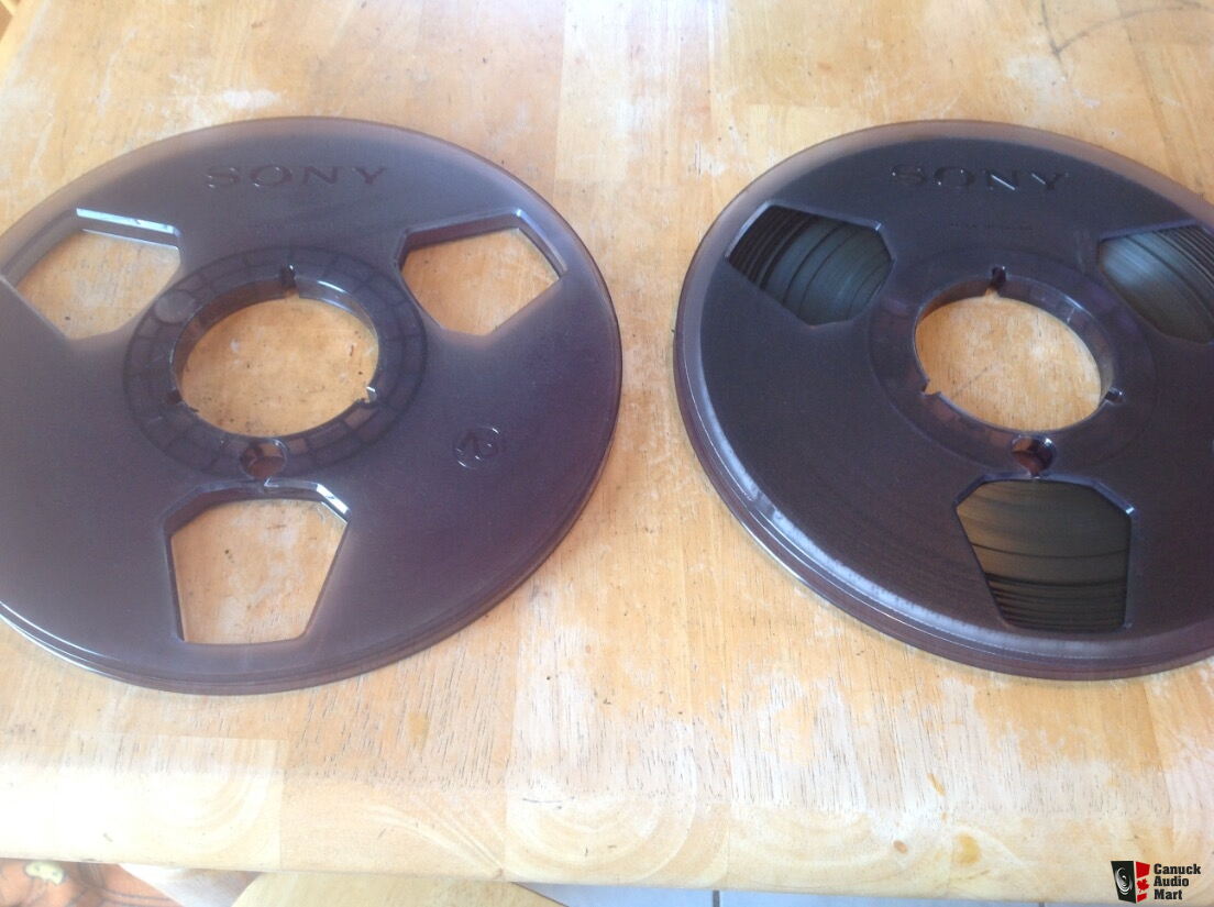 Sony 10 inch reels (pair) Photo #4125341 - US Audio Mart