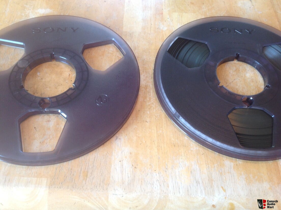 Sony 10 inch reels (pair) Photo #4125341 - US Audio Mart