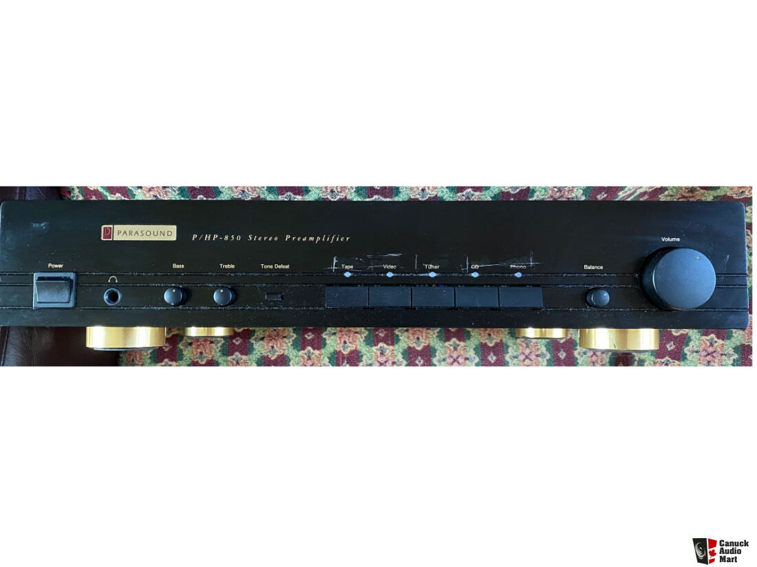 Parasound P/HP-850 STEREO Preamplifier Photo #4125395 - US Audio Mart