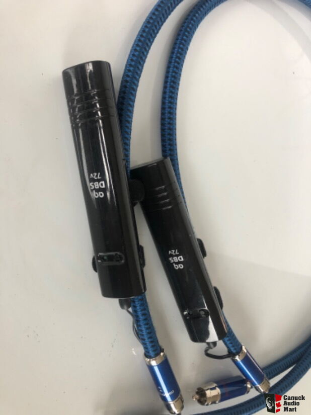AudioQuest Sky reference level silver w/ DBS system 1 meter rca cables ...